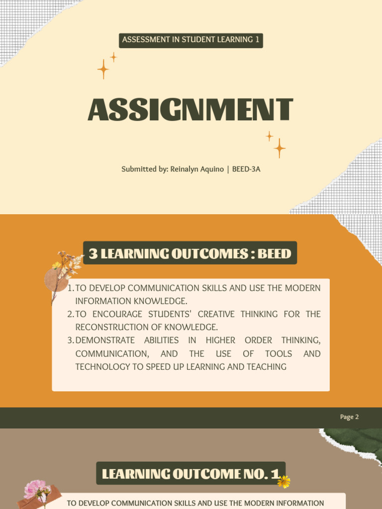 Asl 1 Assignment | PDF