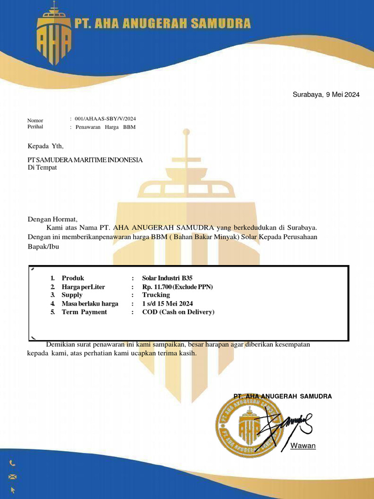 Ph Pt Samudera Maritime Indonesia Pdf