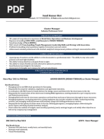 Job Description - Cluster Manager | PDF | Retail | Business