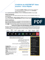 Guía Rápida para KHCONF-EF Video | PDF | Aplicación movil | Menú ...
