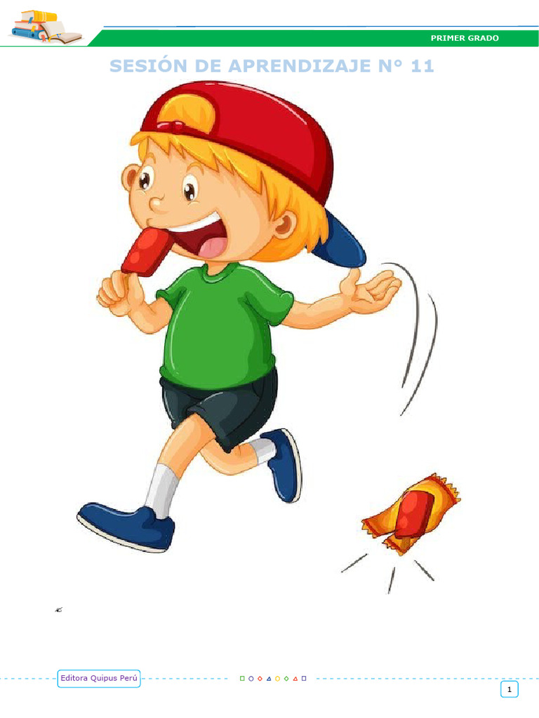 Anexo de Sesiones de Aprendizaje - EDA IV Semana 2 | PDF | Residuos | Perú