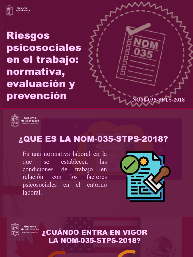 Norma 035 Nueva | PDF