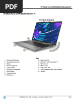 Quickspecs: HP Zbook Fury 15.6 Inch G8 Mobile Workstation PC | PDF | Solid State Drive | Windows 10
