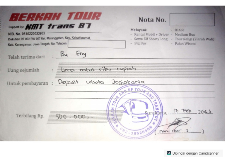 Nota Travel | PDF