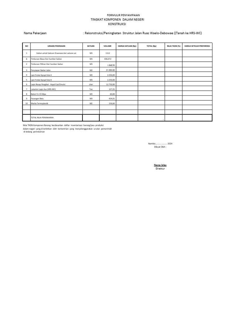 Nilai TKDN | PDF | Teknologi & Rekayasa