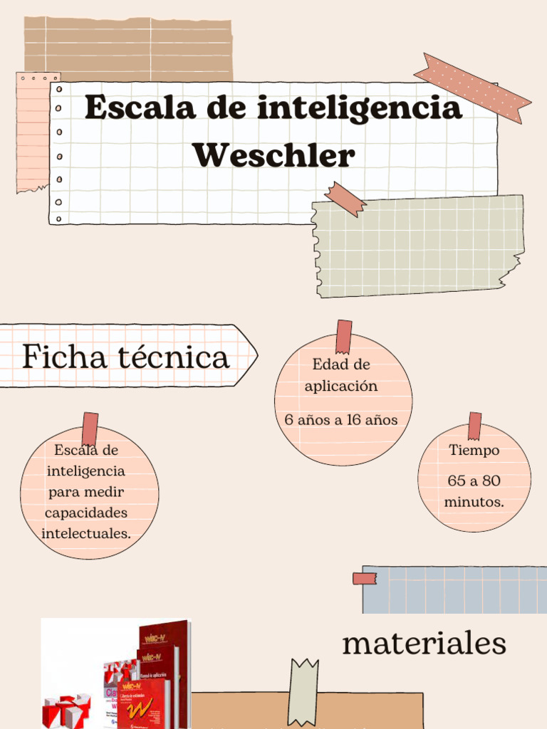 Escala de Inteligencia Weschler | PDF | Memoria | Inteligencia