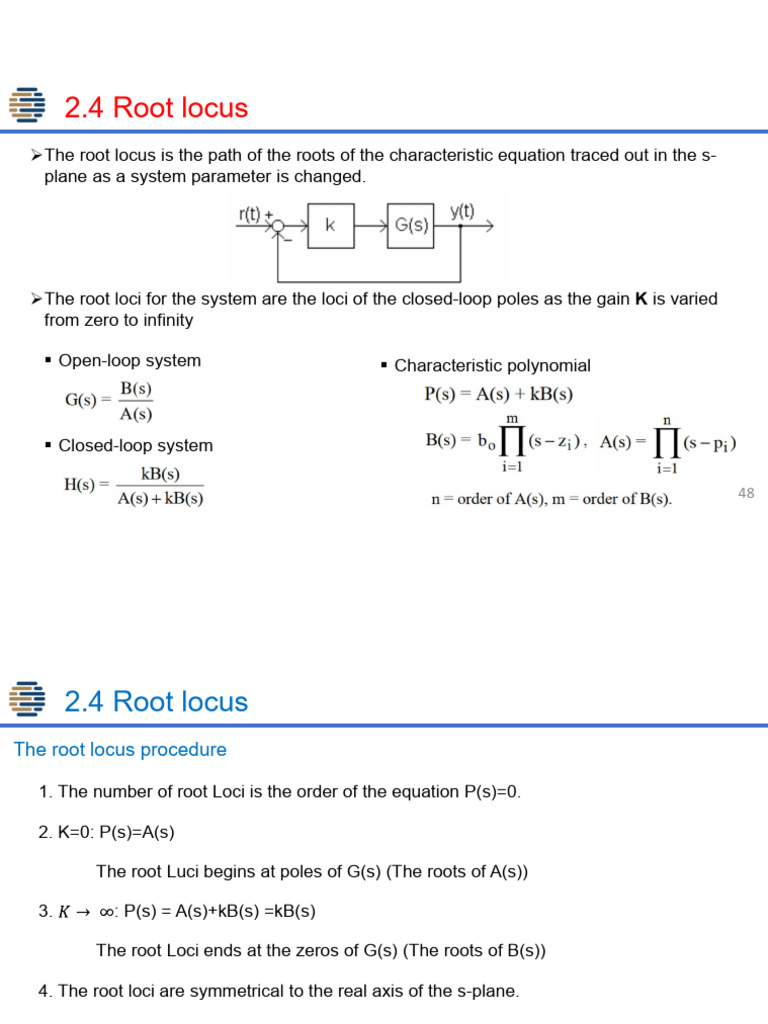 Chapter 2 Root Locus | PDF | Applied Mathematics | Mathematical Analysis