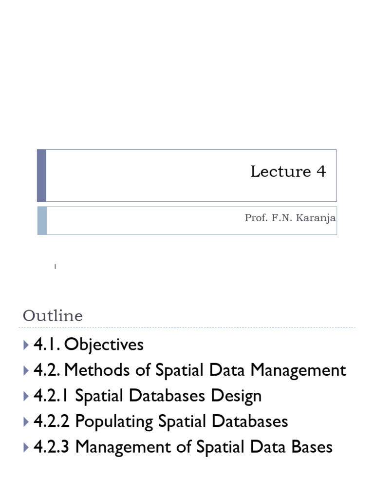 Lecture 4 | Download Free PDF | Databases | Database Design