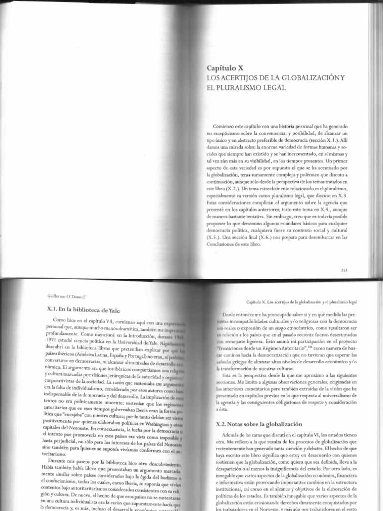 B. ODonnell - Globalizacion | PDF