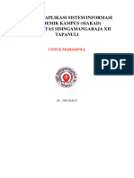 Panduan Lengkap SIADIN Mahasiswa UDINUS | PDF | Karier & Perkembangan ...