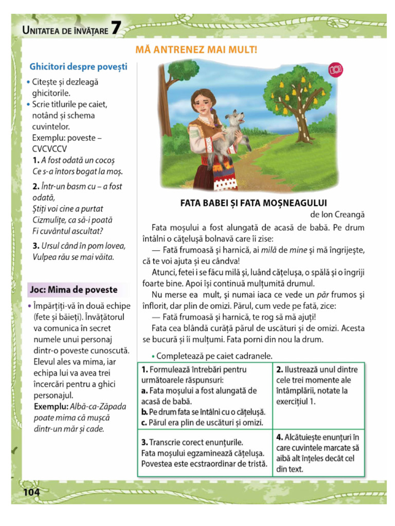 vocale si consoane 2 | PDF