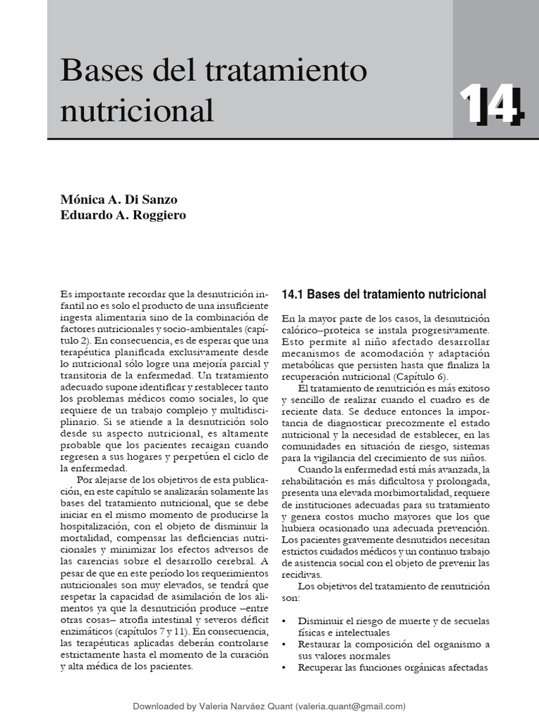 Desnutricion Pdf Medicina Clinica Especialidades Medicas