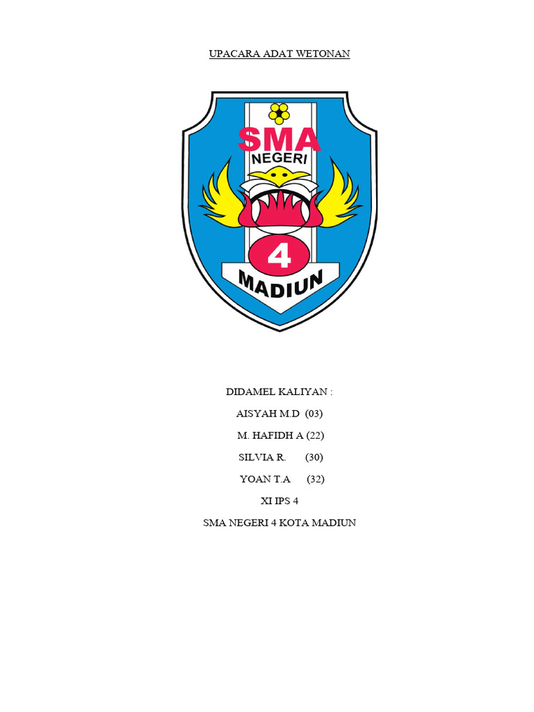 Upacara Adat Wetonan 2 | PDF