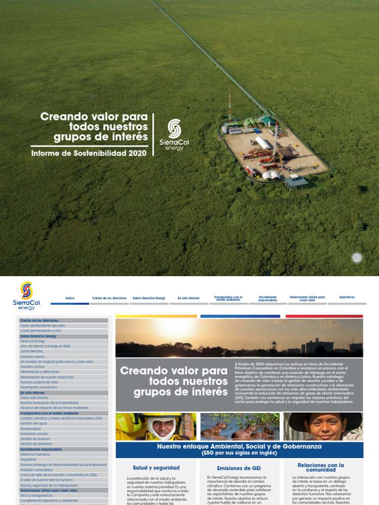 ESPAÑOL IS SierraCol Enery Interactivo | Descargar gratis PDF ...