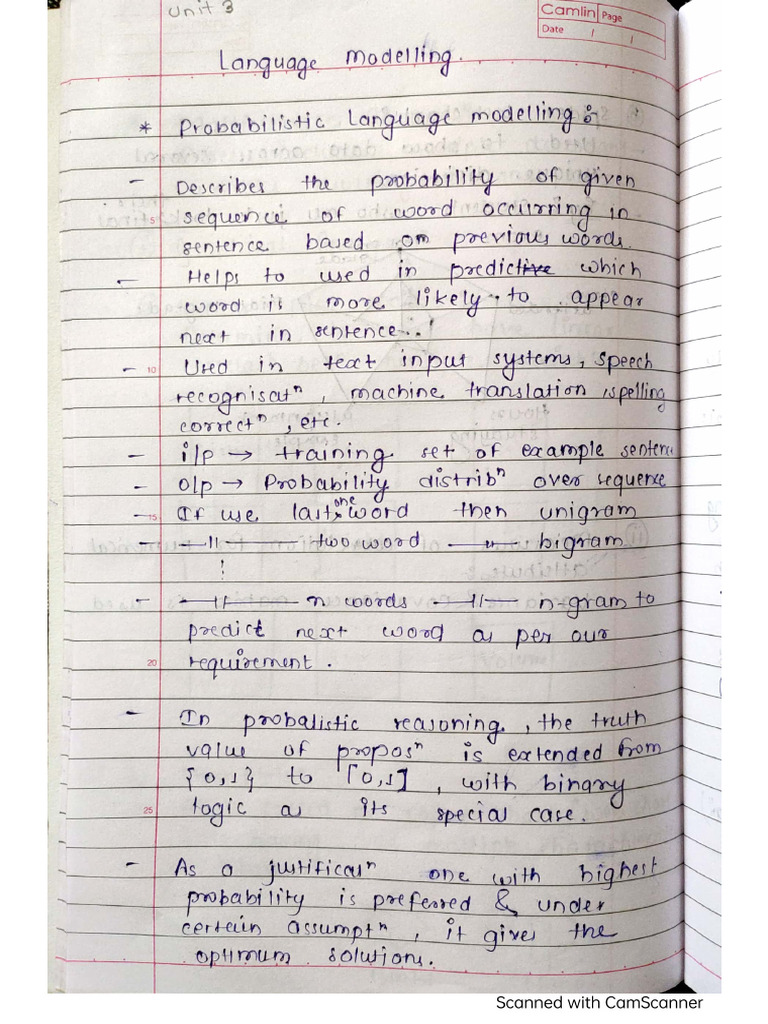 Unit 3 4 6 NLP | PDF