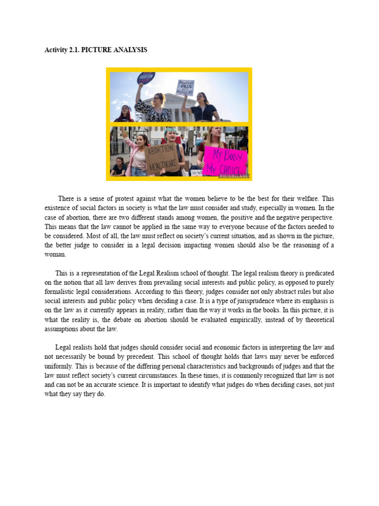 Picture Analysis | Download Free PDF | Positivism | Political Science