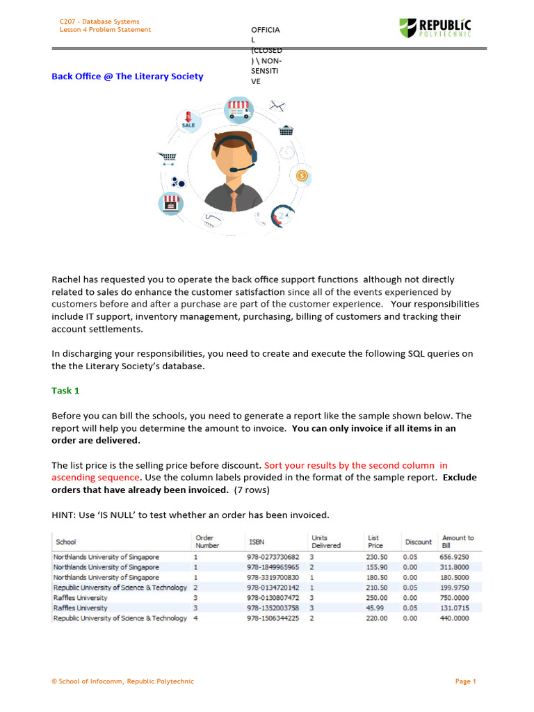Back Office at The Literary Society | PDF | Information Retrieval ...
