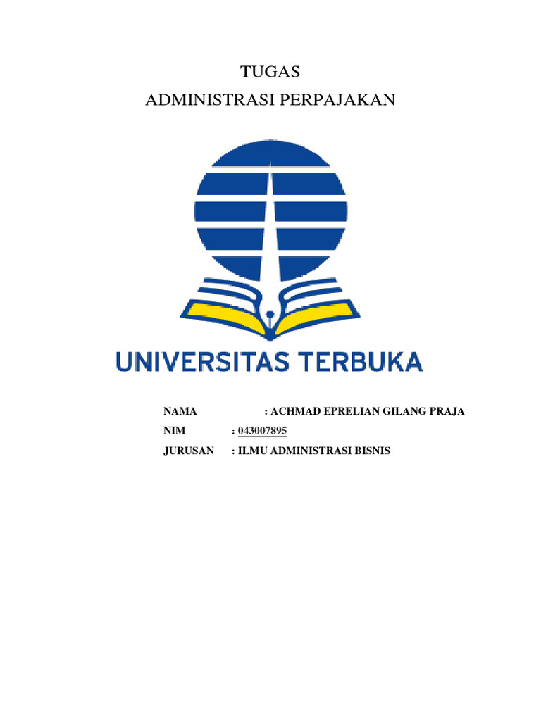 Tugas 2 Administrasi Perpajakan | PDF