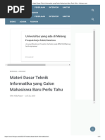 10 CONTOH PAPER Kuliah Singkat dan Cara Membuatnya + PDF | PDF