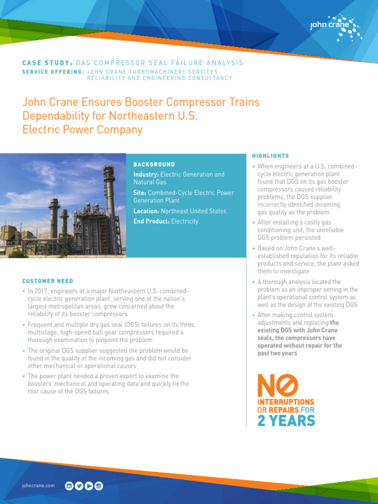 CS Powergen Compressor DGS Mar2019 | PDF | Reliability Engineering ...