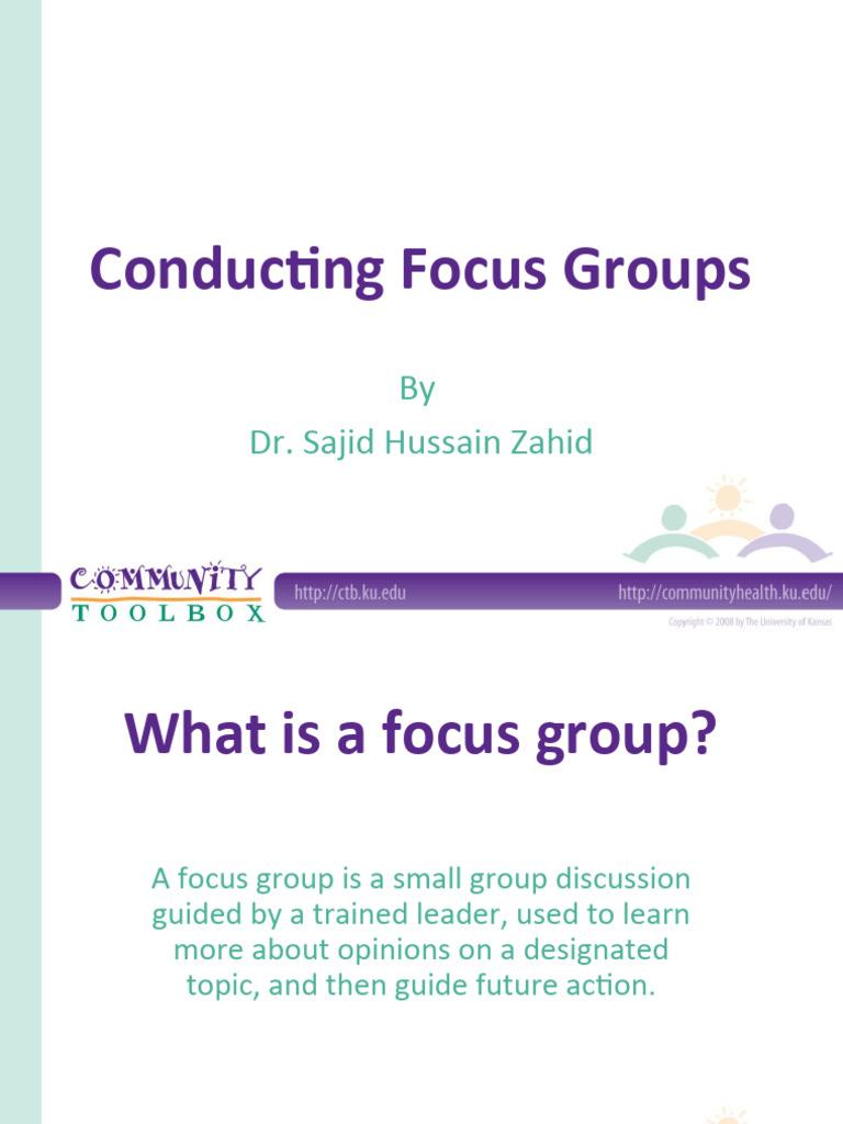 Lecture7 Focus Group | PDF | Focus Group | Communication