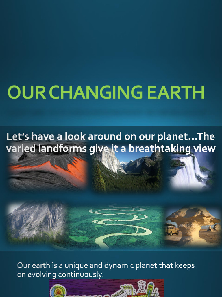 Our Changing Earth PPT 1559047714596 | PDF