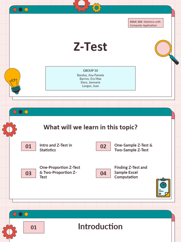 Z-Test of Group 10 (042024) | PDF | P Value | Statistical Hypothesis ...