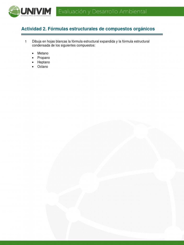 Fórmulas Estructurales Orgánicas | PDF | Grupo funcional | Compuestos ...