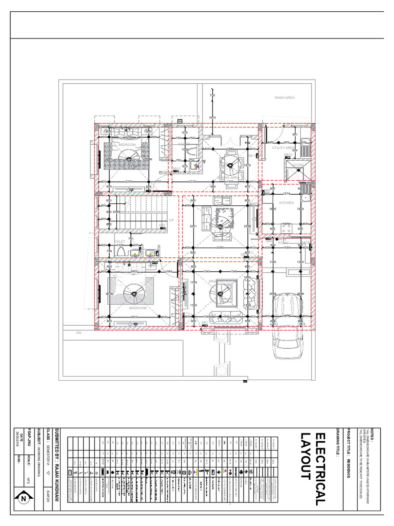 electrical layout | PDF | Electrical Wiring | Electrical Equipment