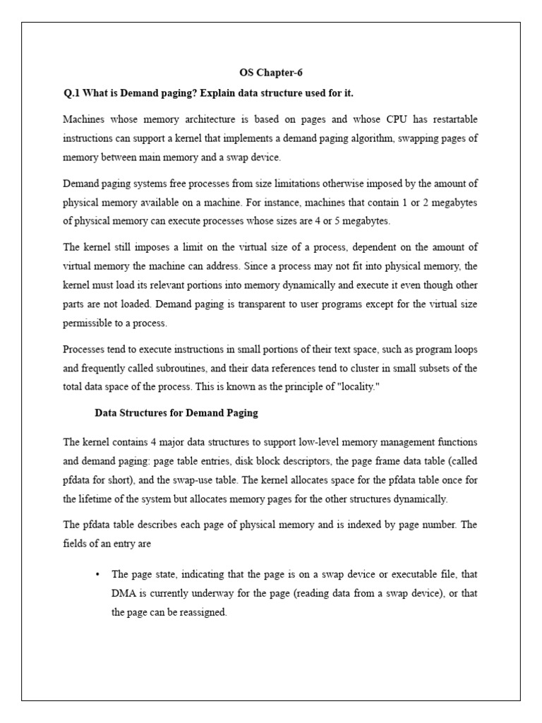 OS Chapter6 | PDF | Process (Computing) | Kernel (Operating System)