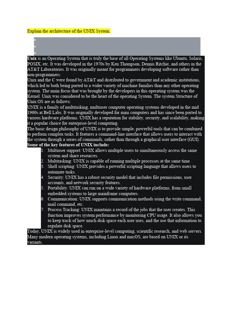 Os 2 All Assignments2 | PDF | Unix | Computer File