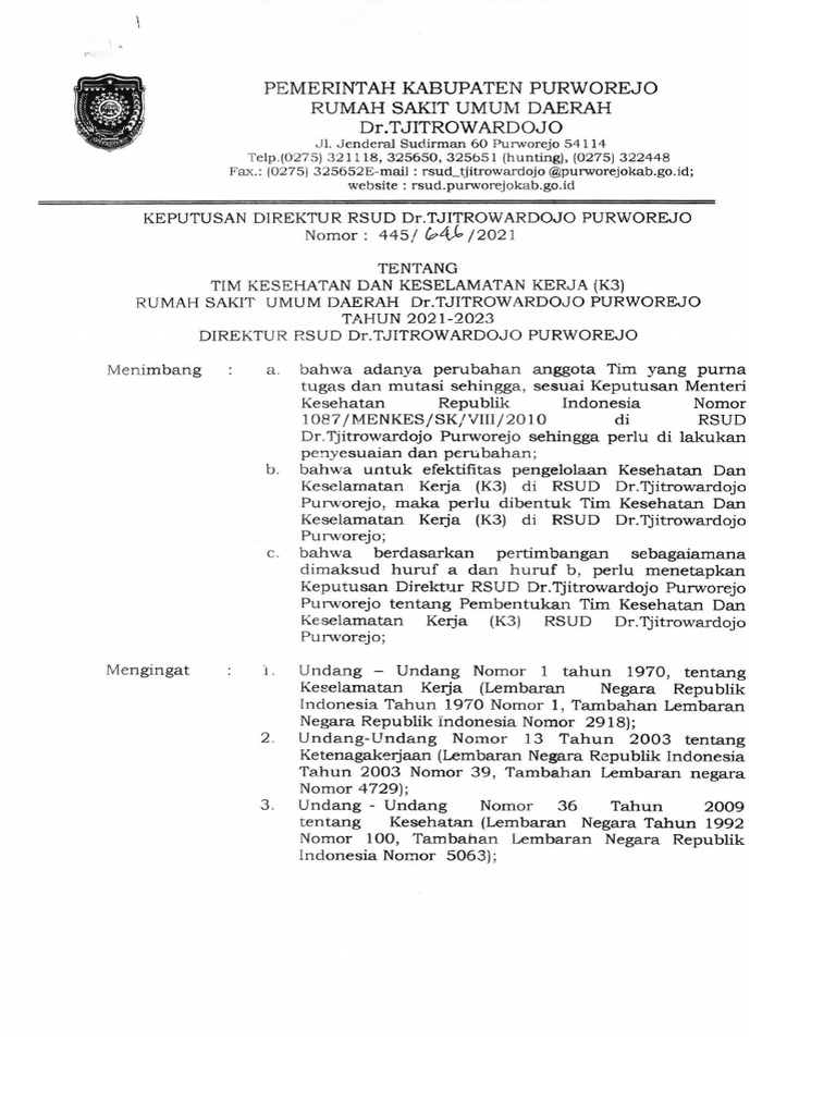 SK Tim K3 2021 | PDF