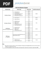 NBK Fees and Charges Overview | PDF | Cheque | Debit Card
