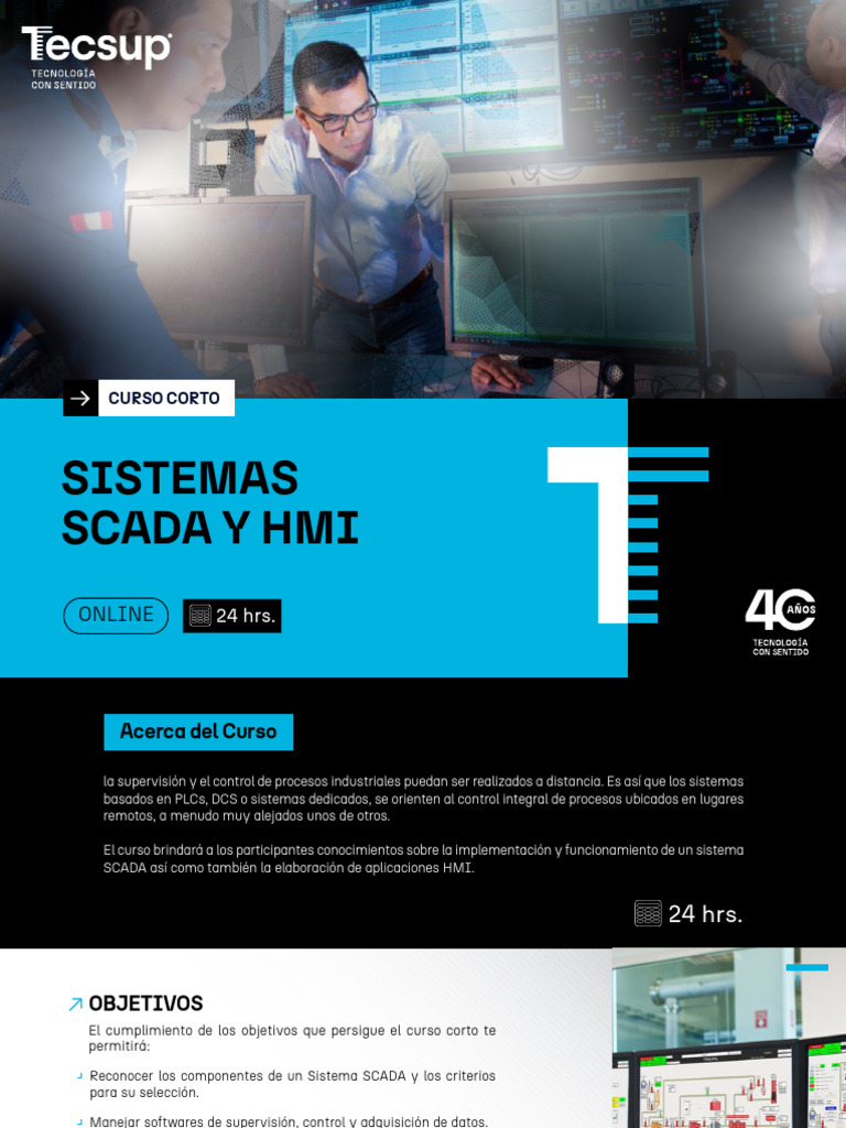 Brochure - Semi - CC - Sistemas Scada y Hmi | PDF | Scada | Ingeniería ...
