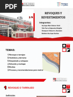 Tipos y Proceso de Enjarre en Muros | PDF