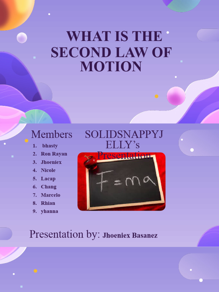 Solid Snappy Jelly Presentation G8 Science 2nd Quarter | PDF | Force | Mass