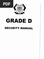 Security Grade D Training Notes | PDF | Fires | Consent