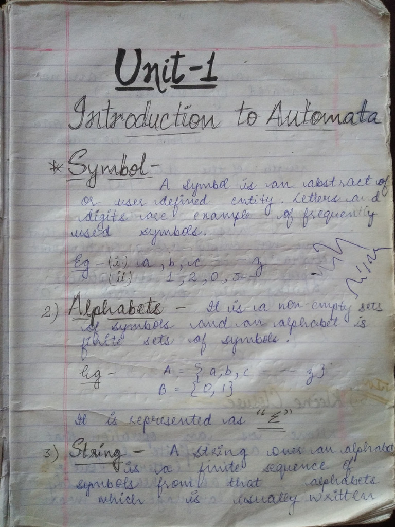 Introduction To Automata | PDF