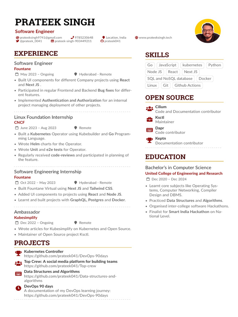 Resume VF | PDF | Software | Databases