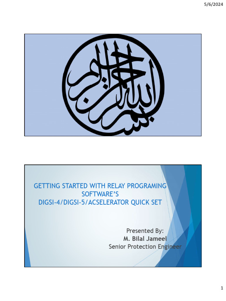 Overview of Digsi4, Digsi5 and SEL AcSELerator Software | PDF | Online ...