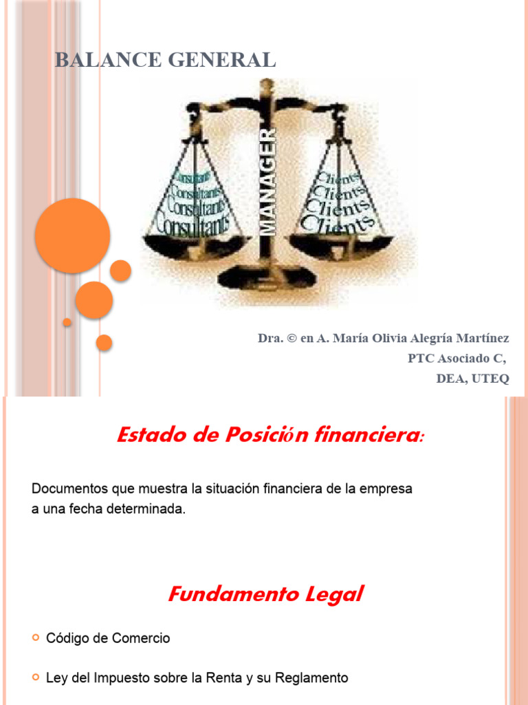 Balance General | PDF | Hoja de balance | Pagos