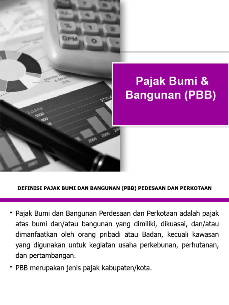 01 Pajak Bumi Bangunan PBB | PDF