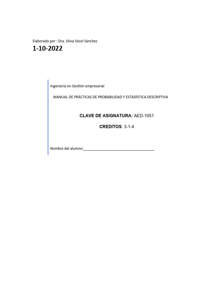 Pract 4 A Proba y Esta Ige 2022 | PDF | Probabilidad | Estadísticas