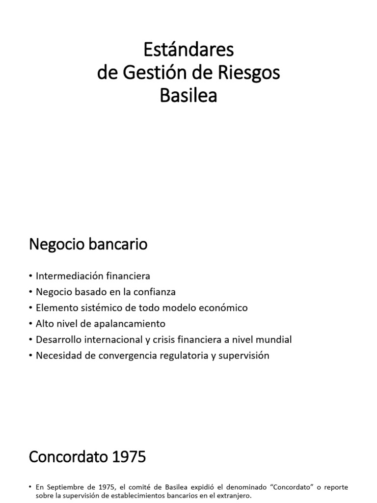 Basilea | PDF | Basilea Ii | Basilea Iii