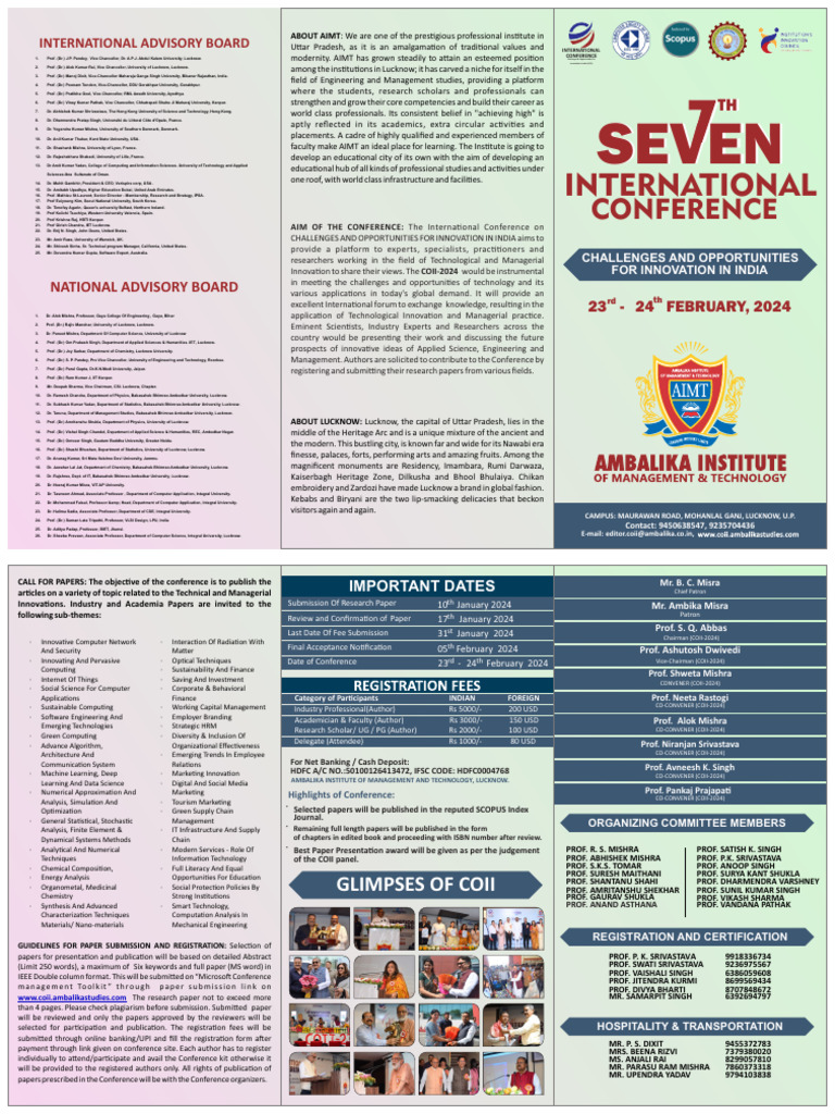 Coii Final 2024 | PDF | Science & Mathematics