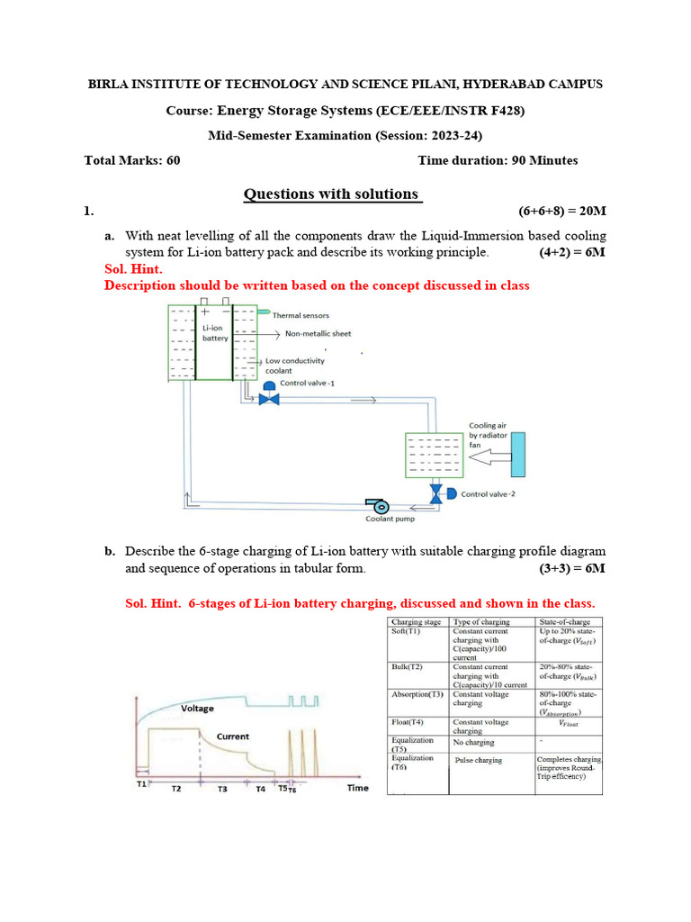 Mid-Sem ESS QP Sol - 2024 | Download Free PDF | Metrology | Physical Sciences