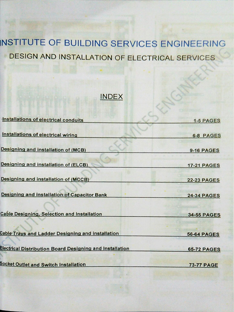 Electrical Designing and Drafting | PDF