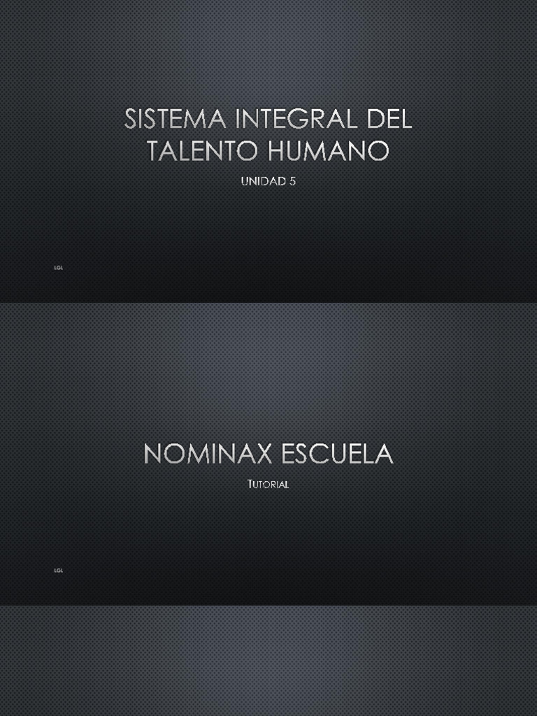 Tutorial NOMINAX | PDF | Salario