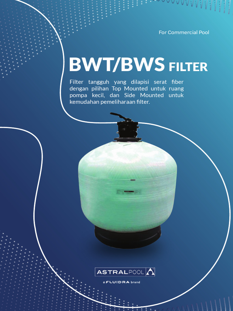BWT/BWS Commercial Pool Filters Guide | PDF
