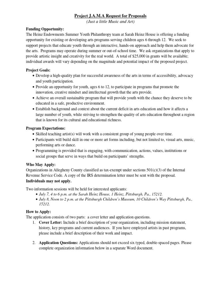 Music and Art Project Proposal | PDF | Career & Growth